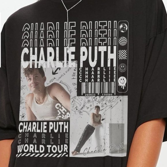 Gildan | Tops | Charlie Puth World Tour Music Shirt Vintage 9s Live ...